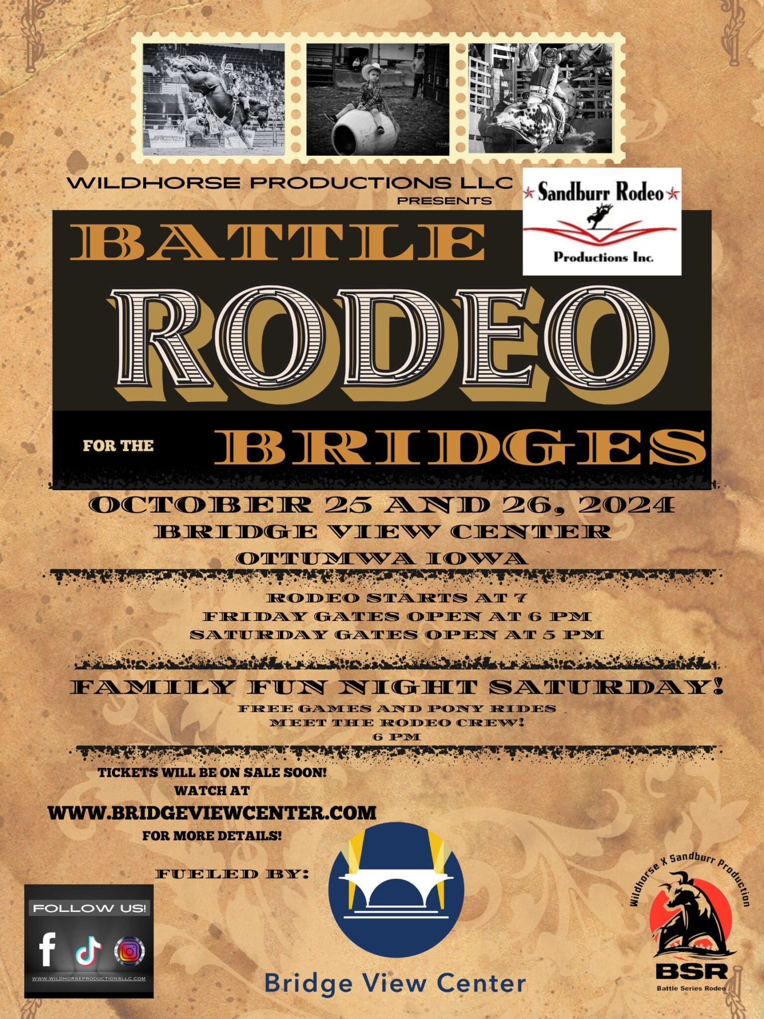 Battle for the Bridges Rodeo - Wildhorse Productions LLC